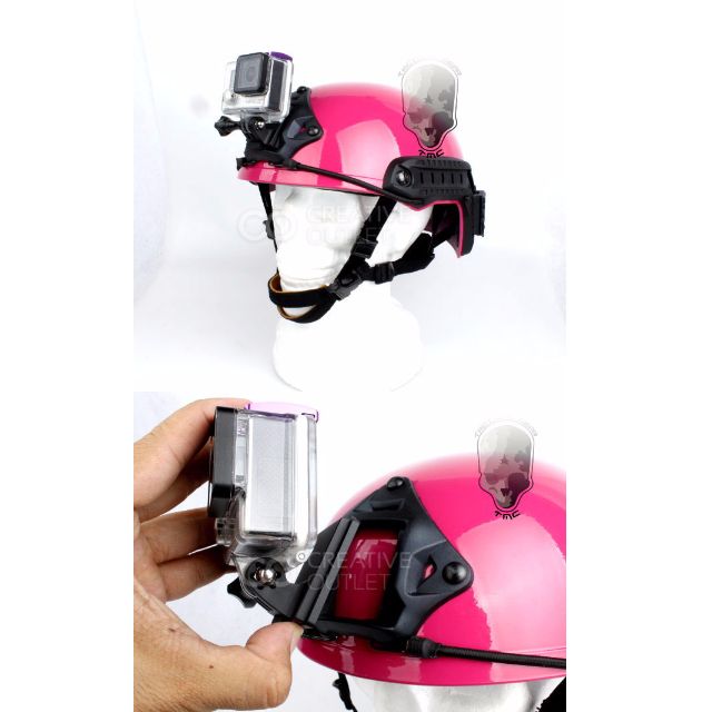 Night Vision Goggle (NVG) Mount for Helmets outfitted with OPS/FMA ...