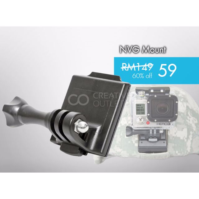 Night Vision Goggle (NVG) Mount for Helmets outfitted with OPS/FMA ...