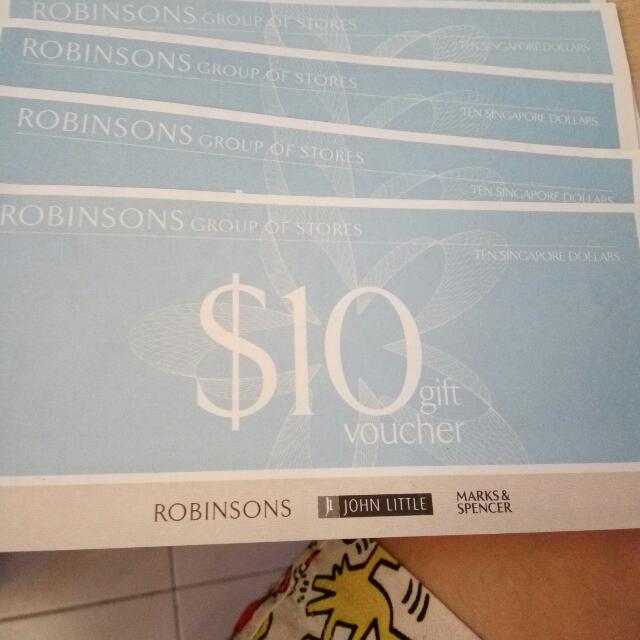 Robinsons Gift Voucher (Pending), Tickets & Vouchers, Vouchers on Carousell