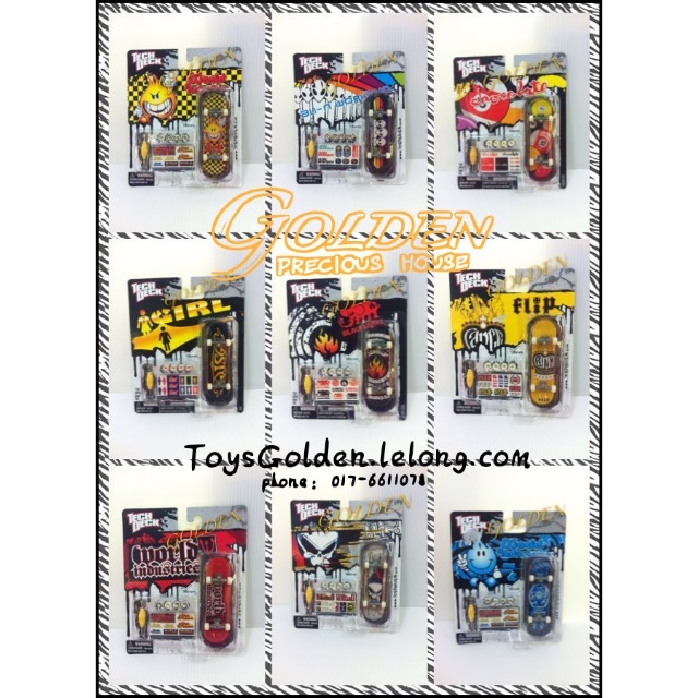 TECH DECK 96mm 057 FINGERBOARD SET, Hobbies & Toys, Toys & Games on ...