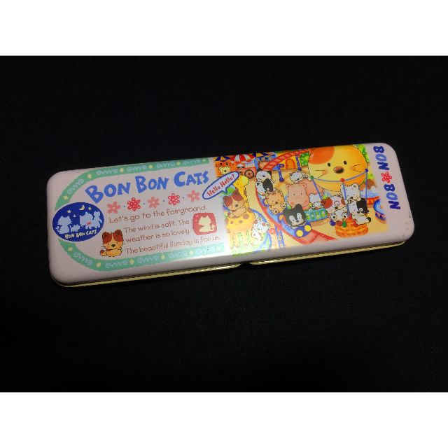 Bon Bon Cats Metal Pencil Box, Babies & Kids, Baby Nursery & Kids ...