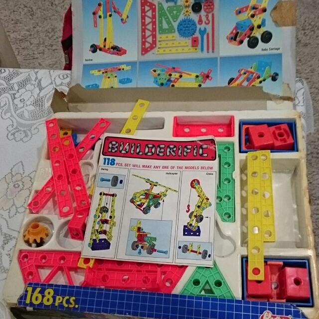 Building Blocks/lego Builderific Original From redbox Preloved Vintage ...