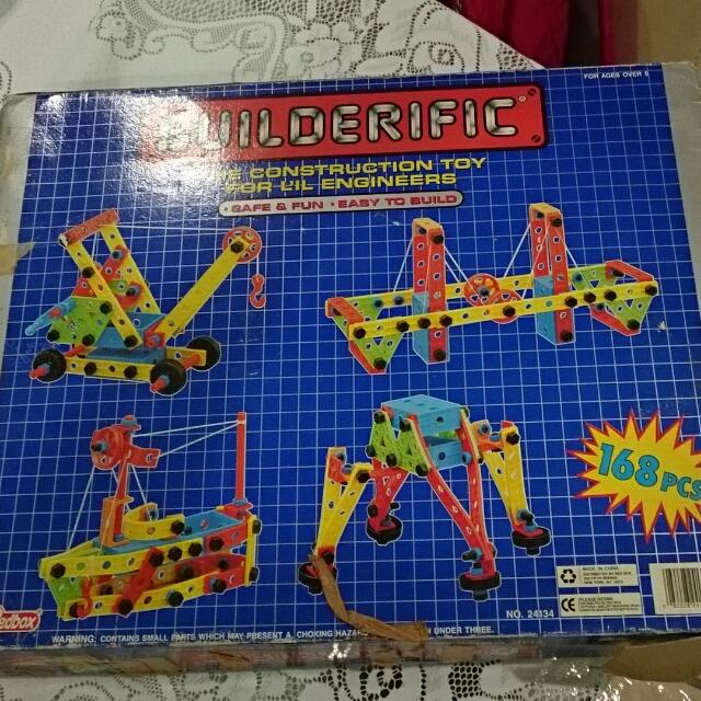 Building Blocks/lego Builderific Original From redbox Preloved Vintage ...