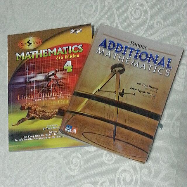 New Syllabus Mathematics (6th Edition) & Panpac Additional Mathematics ...