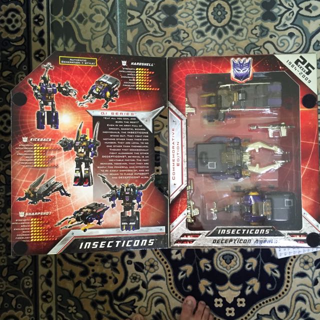 Transformers Universe Hasbro Insecticons, Hobbies & Toys, Toys & Games ...