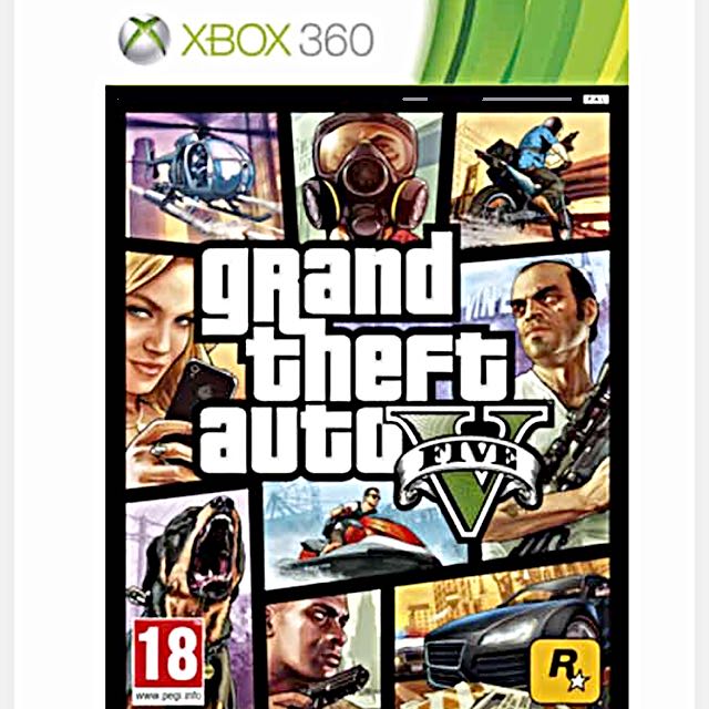 GTA V Xbox 360, Hobbies & Toys, Toys & Games on Carousell