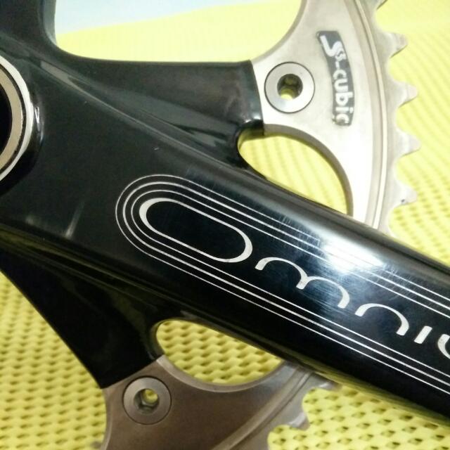 SRAM Omnium Track Crankset With Sugino 75 S-Cubic Chainring ++, Sports ...