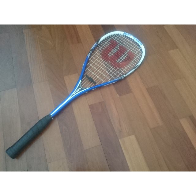 Wilson Squash Racket, Hyper Titanium, 217g, Sports Equipment, Sports ...