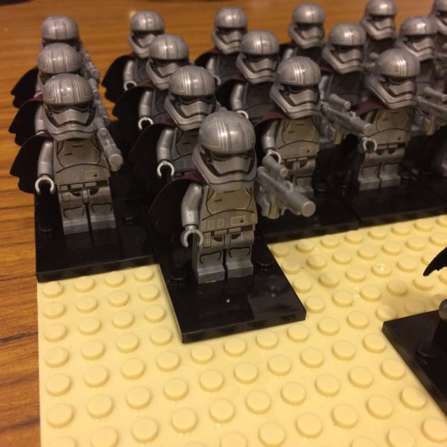 Lego Compatible Starwars Movie First Order Army Minifigures Heroes ...