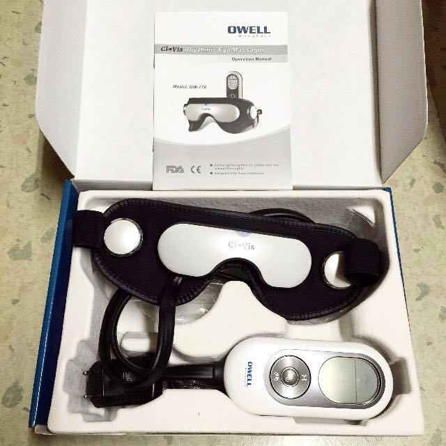 Owell Clevis Rhythmic Eye Massager, Sports Equipment, Exercise ...
