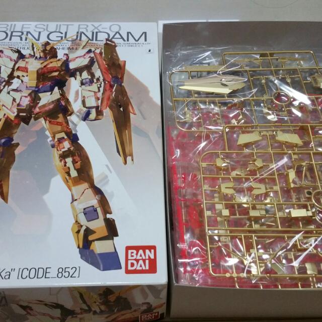 UNICORN GUNDAM VER.KA CODE 852 ( Reserved), Hobbies & Toys, Toys ...