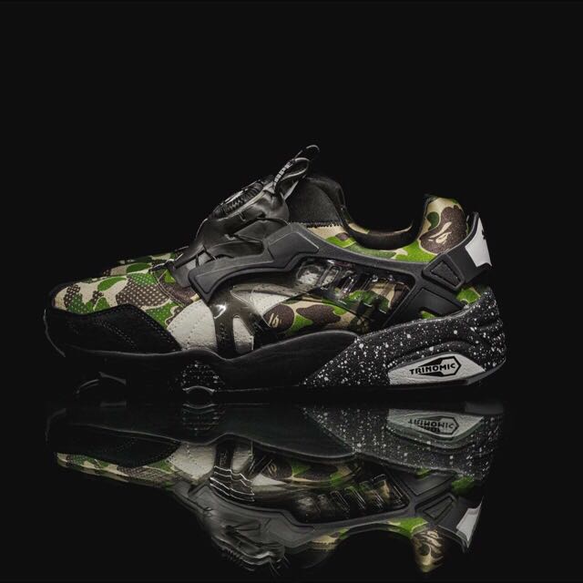Bape x Puma Disc Blaze, Men's Fashion, Footwear, Sneakers on Carousell