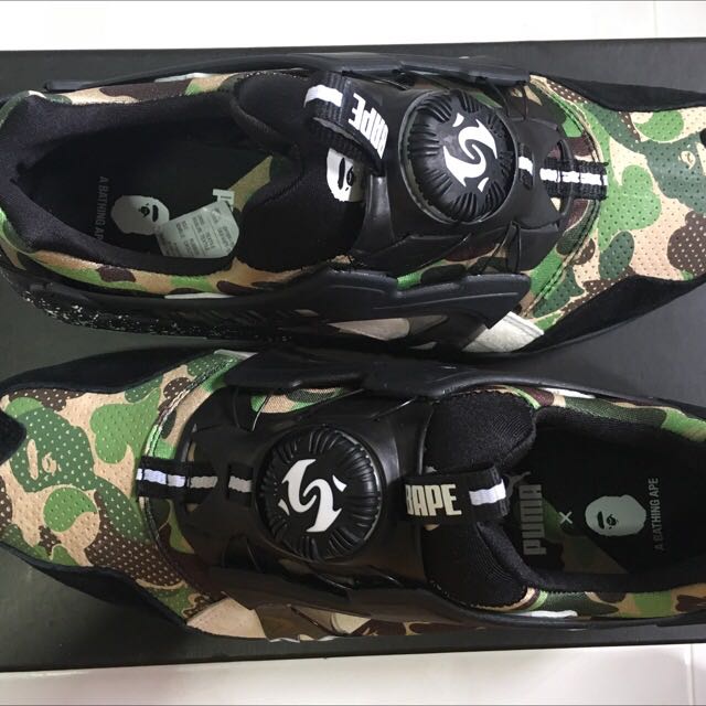Bape x Puma Disc Blaze, Men's Fashion, Footwear, Sneakers on Carousell