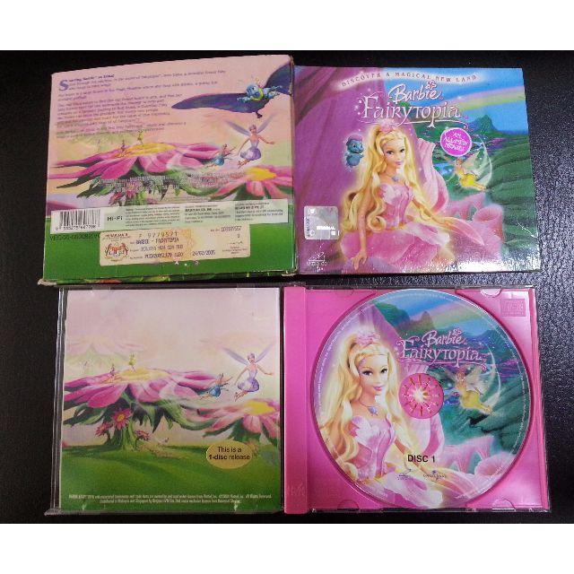 Barbie Fairytopia VCD, Babies & Kids, Babies & Kids Fashion on Carousell