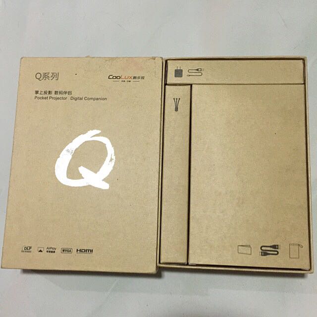 Brand New COOLUX Q6 LED Mini Projector, Electronics on Carousell