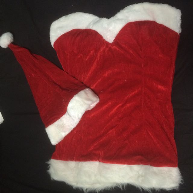 Brand New Santa/ Santarina Costume (bnip), Babies & Kids, Babies & Kids ...