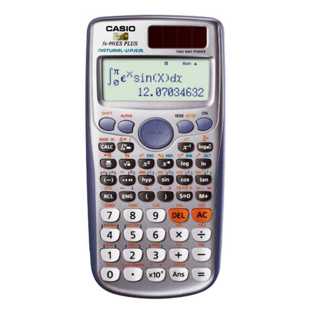 Casio FX-991ES Plus Scientific Calculator, Health & Nutrition, Health ...