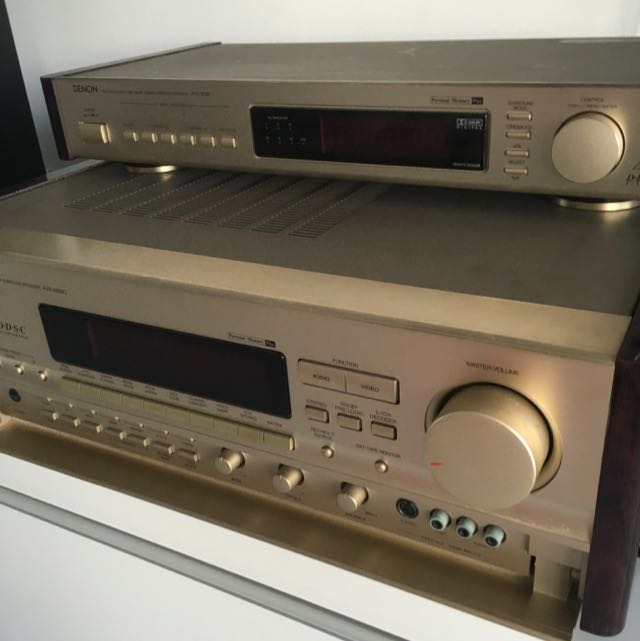 Denon Preamp (AVD-2020) & Tuner (AVR-2600G), TV & Home Appliances ...