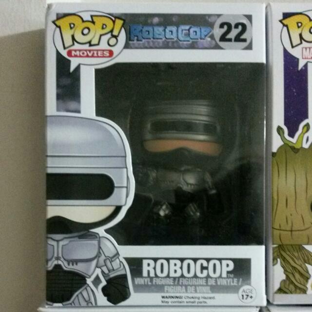 Funko Pop Robot Cop, Hobbies & Toys, Toys & Games on Carousell