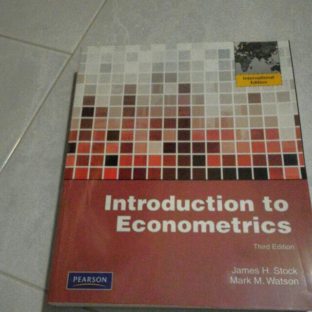 Introduction To Econometrics Hobbies And Toys Books And Magazines Textbooks On Carousell
