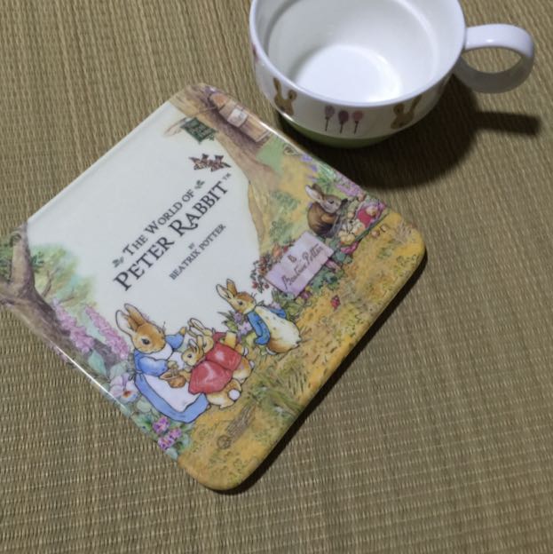 Peter Rabbit Coaster (15x15cm), Hobbies & Toys, Stationery & Craft ...
