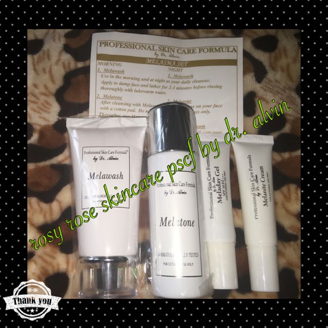 Anti melasma Set By Dr. Alvin, Beauty & Personal Care, Face, Face Care ...