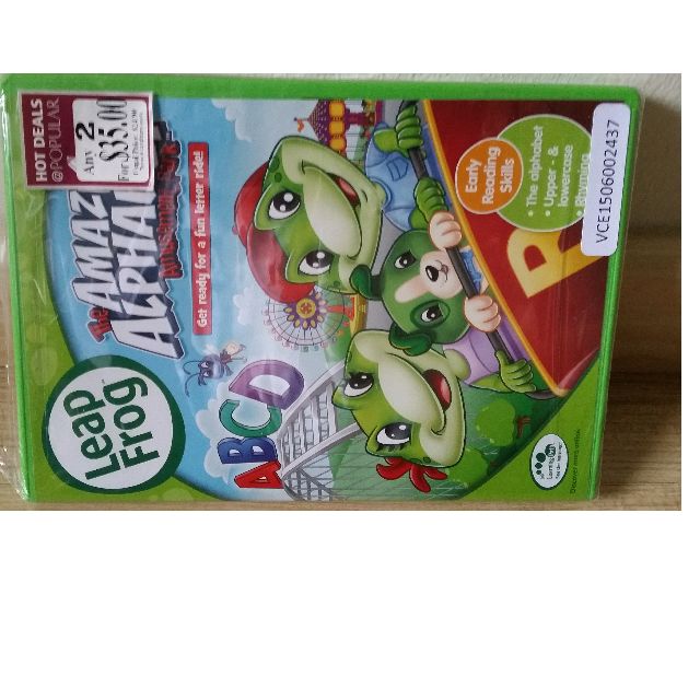 Brand new LeapFrog alphabet VCD, Hobbies & Toys, Toys & Games on Carousell