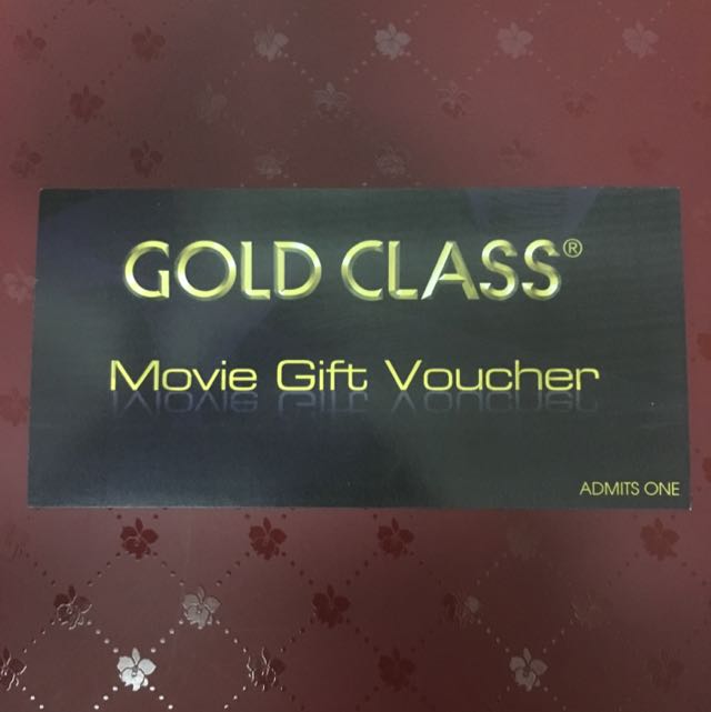 Gold Class Ticket, Tickets & Vouchers, Event Tickets on Carousell