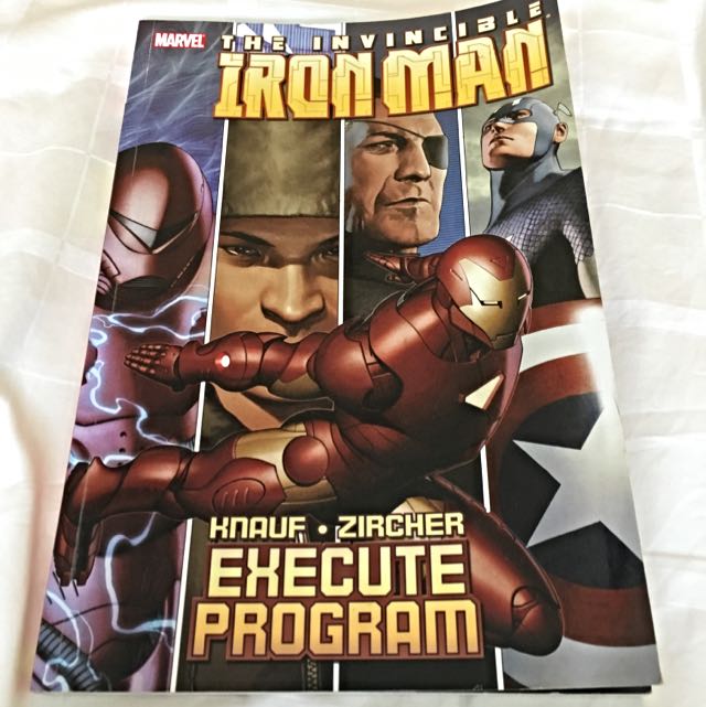 Iron Man, Vol. 2: Execute Program (Marvel TPB), Hobbies & Toys, Books & Magazines, Comics ...