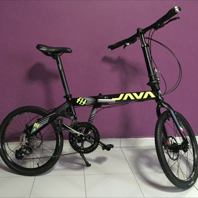 Java Fit 16-D Foldable Bicycle, Sports Equipment, Bicycles & Parts ...
