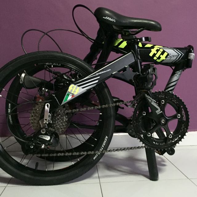 Java Fit 16-D Foldable Bicycle, Sports Equipment, Bicycles & Parts ...