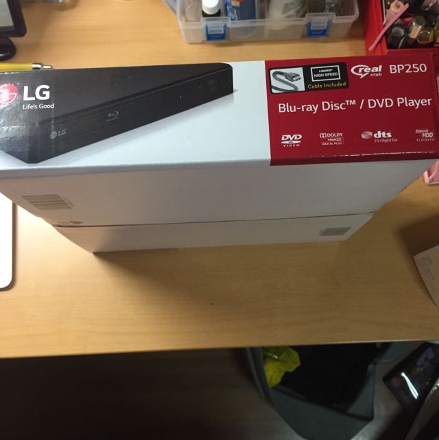 LG BP-250 Powerful Playability Blu Ray Disc / DVD Player (BN), Computers & Tech, Parts ...