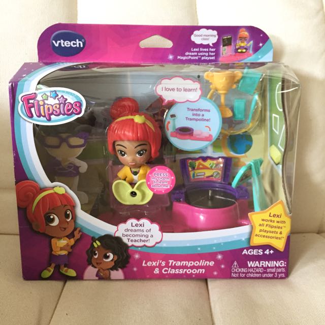 VTech Flipsies Lexi's Trampoline & Classroom, Hobbies & Toys, Toys ...
