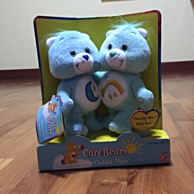 Carebears Cuddle Pairs Bedtime Bear N Wish Bear Hobbies And Toys Toys