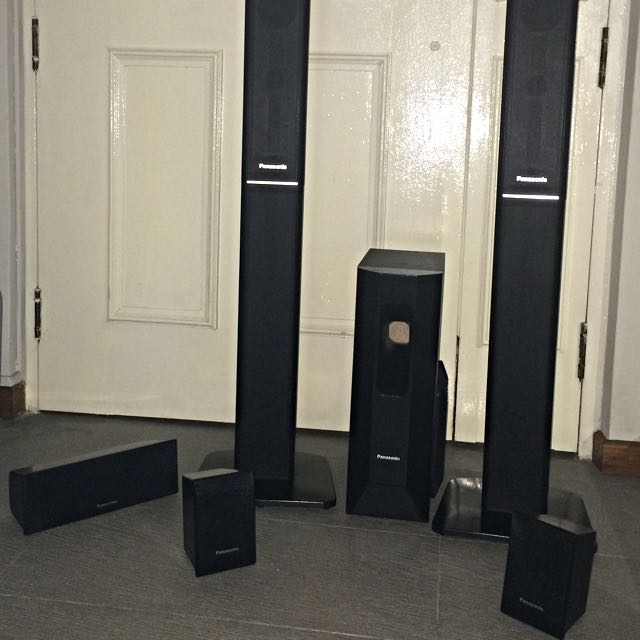 Panasonic SB-HS 465 Home Theatre 5.1 Speakers, Audio, Soundbars ...