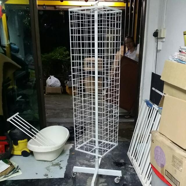 Standing Rotating Rack, Everything Else on Carousell