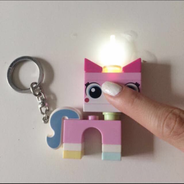 Lego Unikitty Keychain (with LED light), Hobbies & Toys, Toys & Games ...