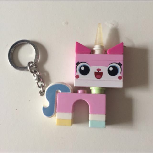 Lego Unikitty Keychain (with LED light), Hobbies & Toys, Toys & Games ...