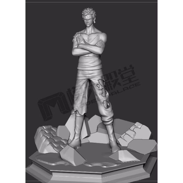 One Piece Model Palace DTJP-003 Roronoa Zoro Damaged Ver., Hobbies ...