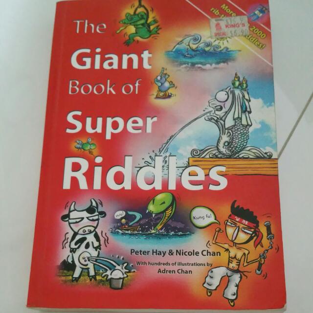 The Giant Book of Suoer Riddles, Hobbies & Toys, Books & Magazines ...