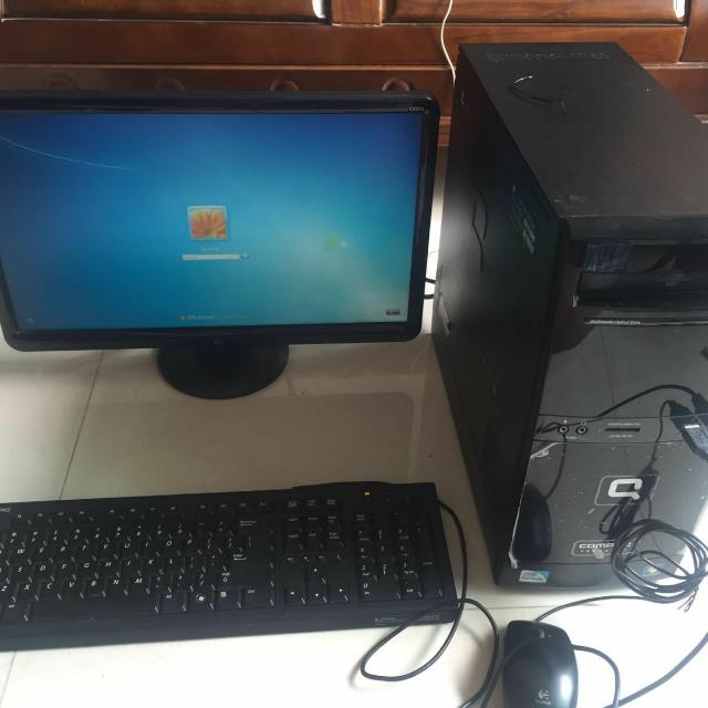 Compaq CQ3570D Desktop with 19" Monitor & Keyboard + Mouse, Computers ...