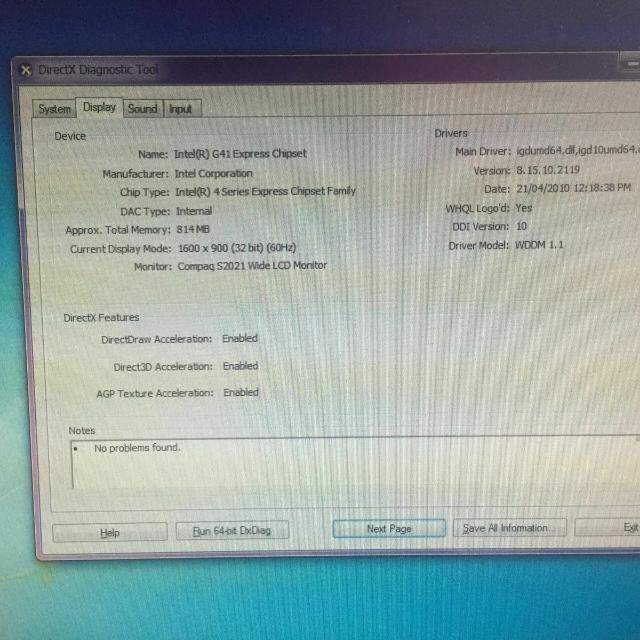 Compaq CQ3570D Desktop with 19" Monitor & Keyboard + Mouse, Computers ...