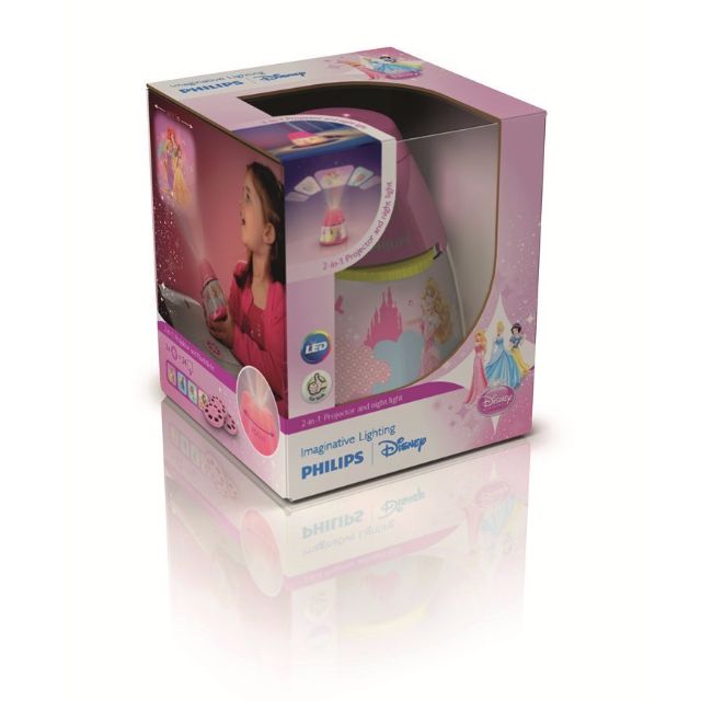 Philips 717692848 Disney Princess 2-in-1 Projector and Night Light ...