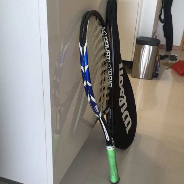 WILSON tennis racket court hybrid, Sports Equipment, Sports & Games ...