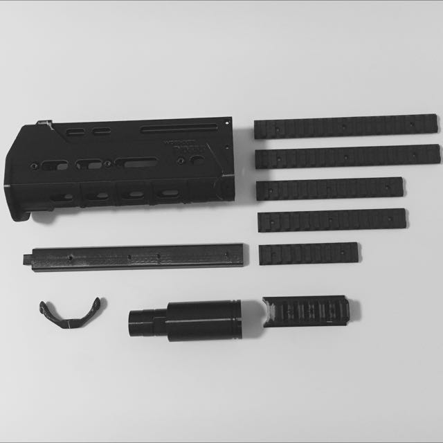 F10555 3D Printed Tactical Conversion Kit For Nerf Elite Alpha Trooper ...