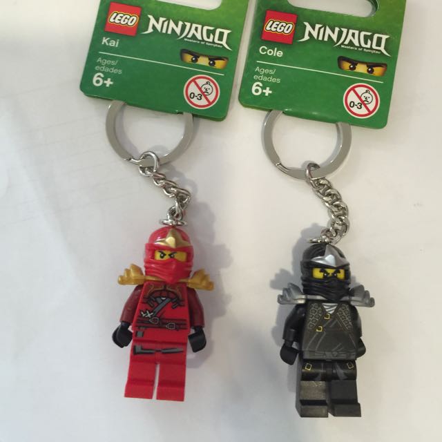 Lego Key Chain Ninjago Kai & Cole, Hobbies & Toys, Toys & Games on ...