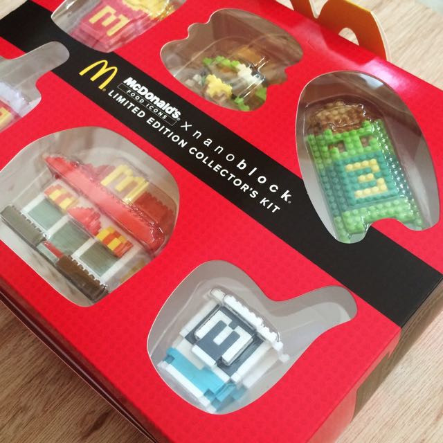 McDonald's Nanoblock Set Limited Edition, Toys & Games on Carousell