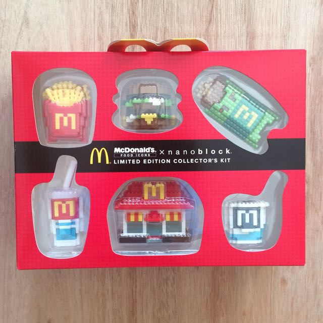 McDonald's Nanoblock Set Limited Edition, Toys & Games on Carousell