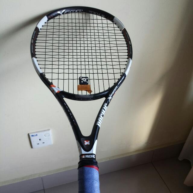 Pacific X-Feel Pro 95 Tennis Racket, Sports Equipment, Sports & Games ...
