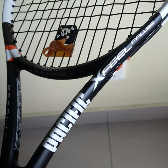 Pacific X-Feel Pro 95 Tennis Racket, Sports Equipment, Sports & Games ...